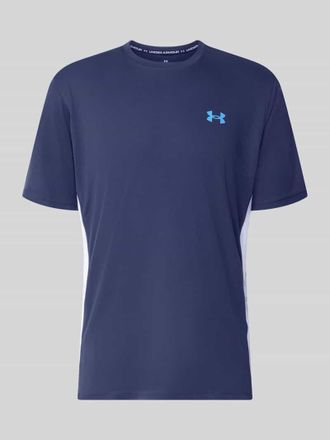 Under Armour Regular Fit Sport-T-Shirt mit Label-Print