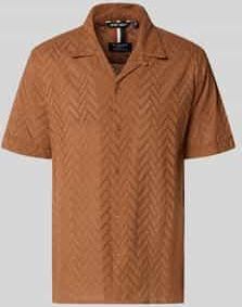 Antony Morato Relaxed Fit Freizeithemd mit Lochmuster Modell Honolulu