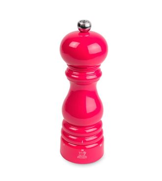 Peugeot Salzm&uuml;hle aus lackiertem Holz, uSelect, Bonbonrosa, 18 cm