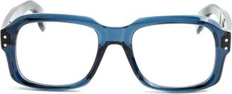 Cutler and Gross Homme, Accessoires, Bleu, Taille: 52 MM Optical Frame