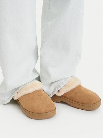 Crocs Pantoletten Classic Unfurgettable Suede Clog 212106 Beige