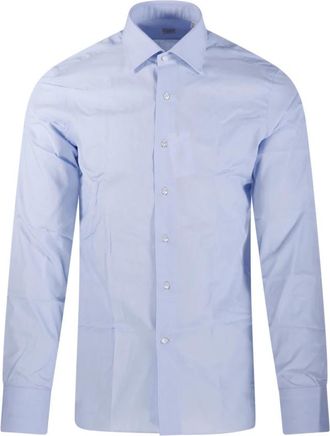 Borriello Homme, Chemises, Bleu, Taille: L Azzurro Shirt