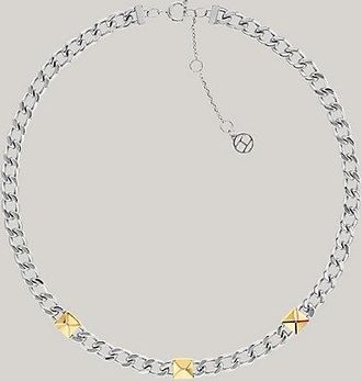 Tommy Hilfiger Collier cha&icirc;ne &eacute;pais plaqu&eacute; or