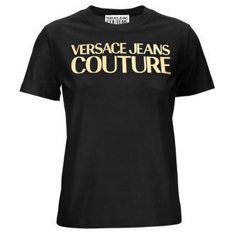 Versace Jeans Couture T-Shirts und Poloshirts - - Tops - Damen - Schwarzk - XL