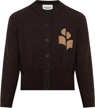 Isabel Marant Newton Cardigan - - Knitwear - Damen - Braun - L