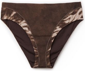 Calzedonia Bikinihose Brown Suede