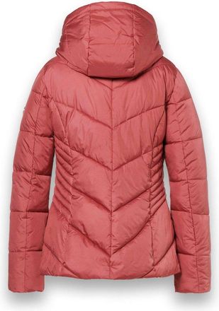 District Winterjacke Val Thorens (mit Kapuze, wasserabweisend) rot Damen