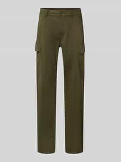 Napapijri Straight Fit Cargohose aus reiner Baumwolle Modell YASUNI