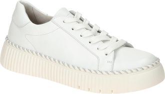 Gabor Schn&uuml;rschuh Gabor Schuhe wei&szlig; silber Plateau Sneakers 73.240.29