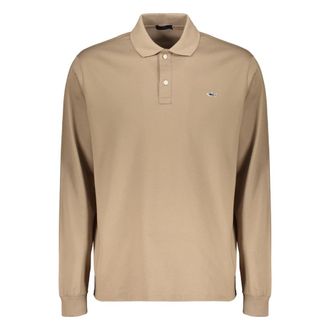 Paul & Shark Langarm Poloshirt - - Tops - Herren - Beige - XL