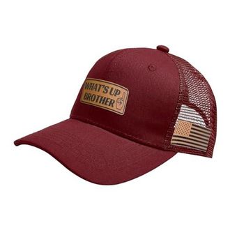 Generic Femmes et hommes Independence Day Corduroy Version cor&eacute;enne de tous les &eacute;tudiants &eacute;pais chapeau de baseball chapeau gants ensemble femmes, Rouge, Tail