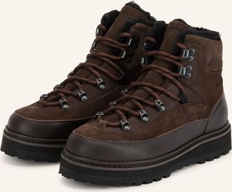 MONO Mono Schn&uuml;rboots Tag Cap braun
