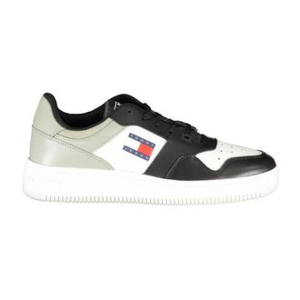 Tommy Hilfiger Schwarzer Lace-Up Sports Sneaker - - Shoes - Herren - Mehrfarbig - 44 EU