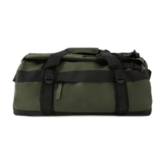 Rains Womens Texel Small Bag Synthetic Green Travel-bags