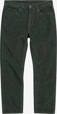 Knowledge Cotton Apparel Herren vegan Hose Oak Regular Cord Forest Night Gr&uuml;n