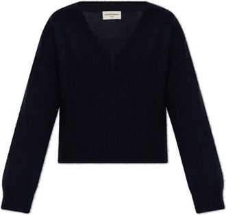 Officine G&eacute;n&eacute;rale Femme, Pulls, Bleu, Taille: 40 FR Cashmere Tricots