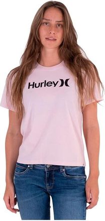Hurley Damen W O&o Seasonal Tee T-Shirt, Helles Korallenrot/Almond, M