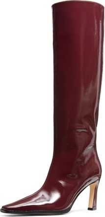 Michael Kors DARRAH HEELED BOOT OXBLOOD Damen, EU 38.5