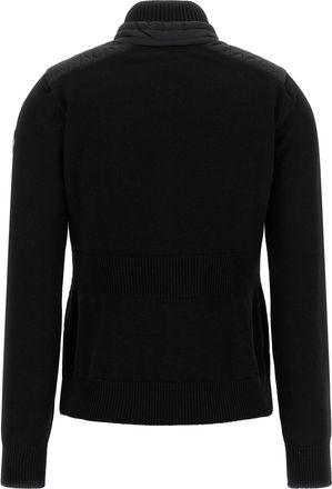 Moncler Hybrid Quilted Down Jacket - Black