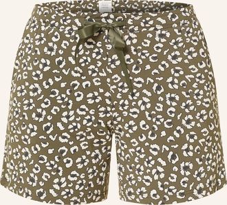 Schiesser Schlafshorts Mix+Relax gruen