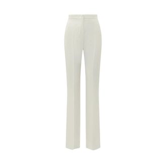 Max Mara Mxecrine Pantalone - - Trousers - Damen - Wei&szlig; - L