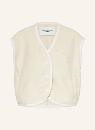 Marc O'Polo Denim Marc Opolo Denim Teddyfell-Weste weiss