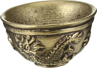 Healifty 1 Stück Mini Messing Schale Statue Antikes Dekorationsornament für Stilvolle Innenräume Hochwertige Verarbeitung Kompakte für und Festlichkeiten