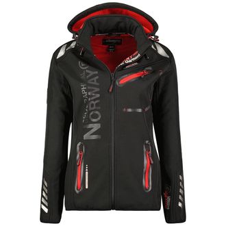 Geographical Norway Damen Softshell Funktions Outdoor Regen Jacke Sport