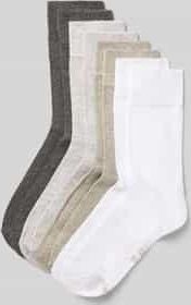 s.Oliver Red Label Socken mit elastischem Rippenb&uuml;ndchen im 4er-Pack