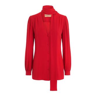 Valentino Damen, Blusen & Hemden, Rot, MGr&ouml;&szlig;e