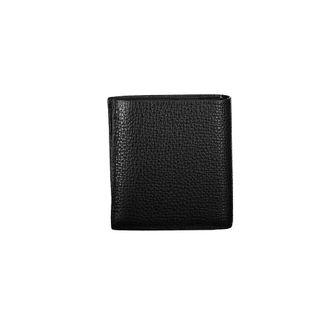 Calvin Klein Pebbled Leather Wallet - Black