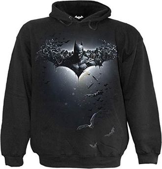 DC Comics Hoody Black Sweat à Capuche, Homme