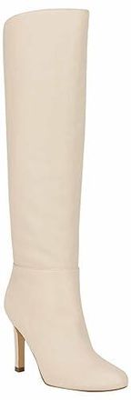 Nine West Bottes hautes Sancha pour femme, Chic Cream 150, 38 EU