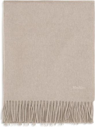 Max Mara Femme, Accessoires, Beige, Taille: ONE Size &Eacute;charpe M&eacute;lange Cachemire