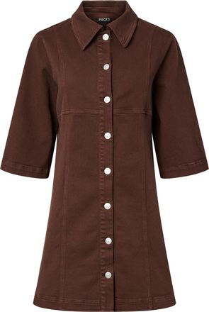 Pieces Pcsalume 3/4 Denim Dress