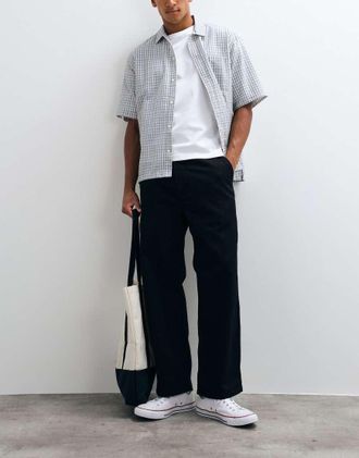 Carhartt Work in Progress Module Hose mit relaxed tapered fit in Schwarz