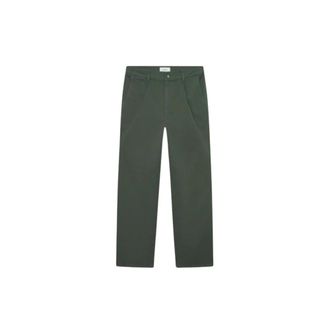 Les Deux Homme, Pantalons, Vert, Taille: W34 Romeo Pleated Chino Pants