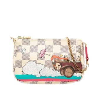 Louis Vuitton Pre-owned Mini Pochette Accessoires - - Pre-owned - Damen - Wei&szlig; - ONE SIZE