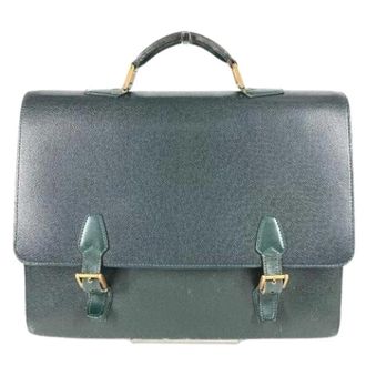 Louis Vuitton Pre-owned Taiga Briefcase - - Pre-owned - Damen - Gr&uuml;n - ONE SIZE