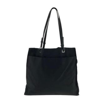 Prada Pre-owned Tessuto Nylon 2way Tote Bag - Femme - Pre-owned - Noir - Taille: ONE Size