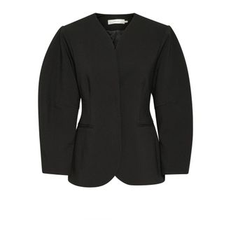 Inwear Moderne Schwarze Blazer Jacke - - Jackets - Damen - Schwarzk - L