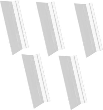 BESPORTBLE 5 St&uuml;ck Transparente Lamellenwand Schuhregale aus Kunststoff Wand Schuhaufbewahrung f&uuml;r Sneaker Platzsparend und Hochtragf&auml;hig Geeignet f&uuml;r Wohnung un