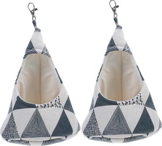 SOLUSTRE 2stücke Wäscheklammerbeutel Für Wäscheleine Wiederverwendbar Zum Aufhängen Im Innen Und Außenbereich Raumsparend Mit Hängebefestigung Geeignet Für Cam