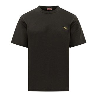 Kenzo Homme, Tops, Noir, Taille: XL T-shirt Classique Tigre