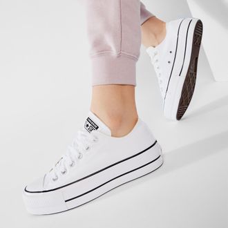 Converse Sneakers aus Stoff Converse Chuck Taylor All Star Lift Ox 560251C Wei&szlig;