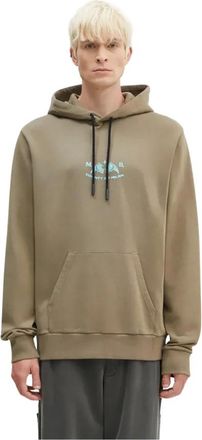 Marcelo Burlon Herren, Sweatshirts & Hoodies, Gr&uuml;n, XLGr&ouml;&szlig;e