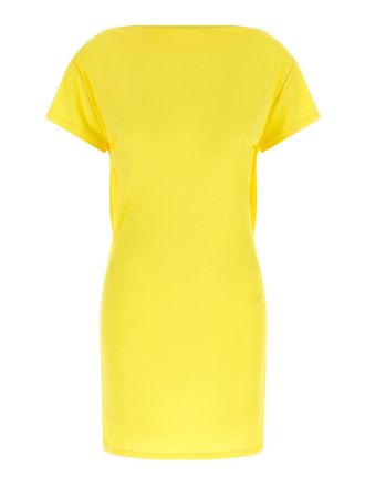 Jacquemus Robe Au Genou - Jaune