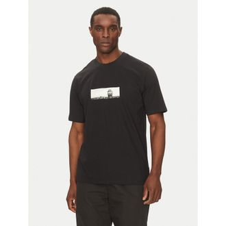 Jack & Jones Jack & Jones T-Shirt Pacer Photo 12273775 Schwarz Relaxed Fit