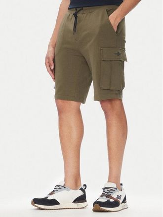 Aeronautica Aeronautica Militare Sportshorts 251BF025F459 Khakifarben Regular Fit