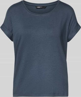 Only Regular Fit T-Shirt aus Viskose-Mix Modell MOSTER